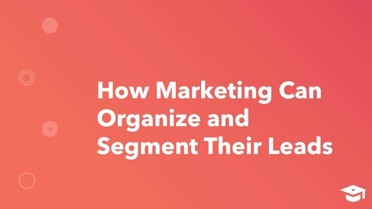 HubSpot Lead Qualification - HubSpot Academy