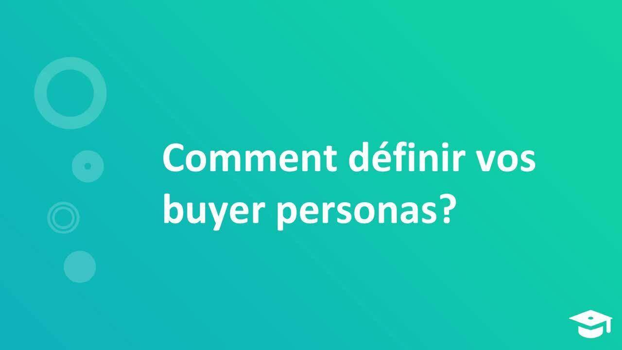 Utiliser des Buyer Personas dans HubSpot