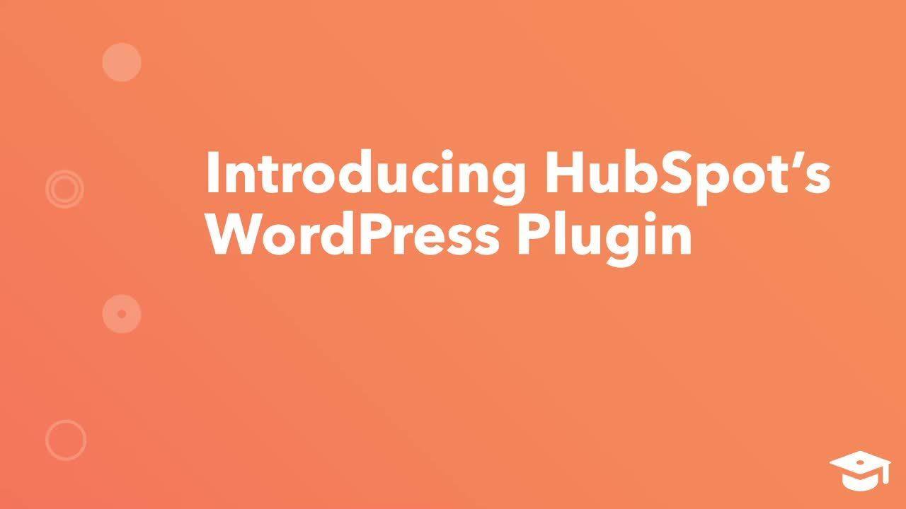 HubSpot's WordPress Plugin