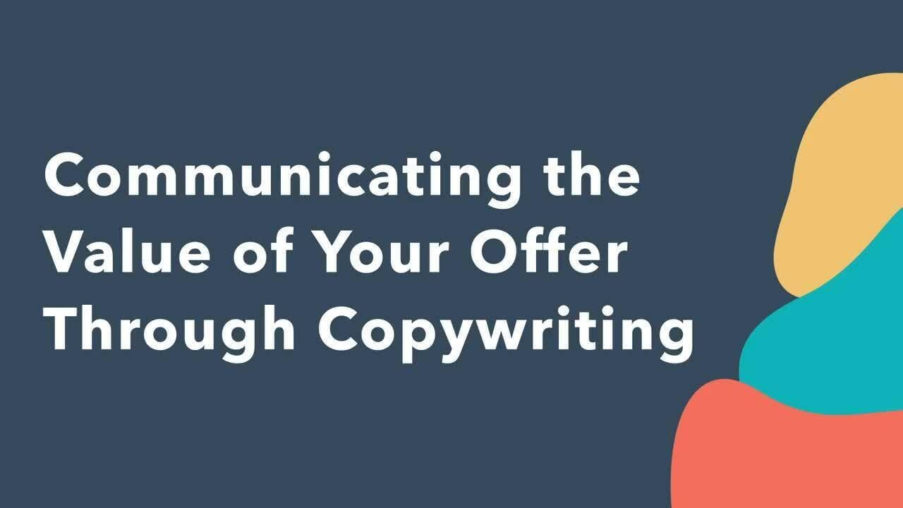 Ad Copywriting Lesson - HubSpot Academy