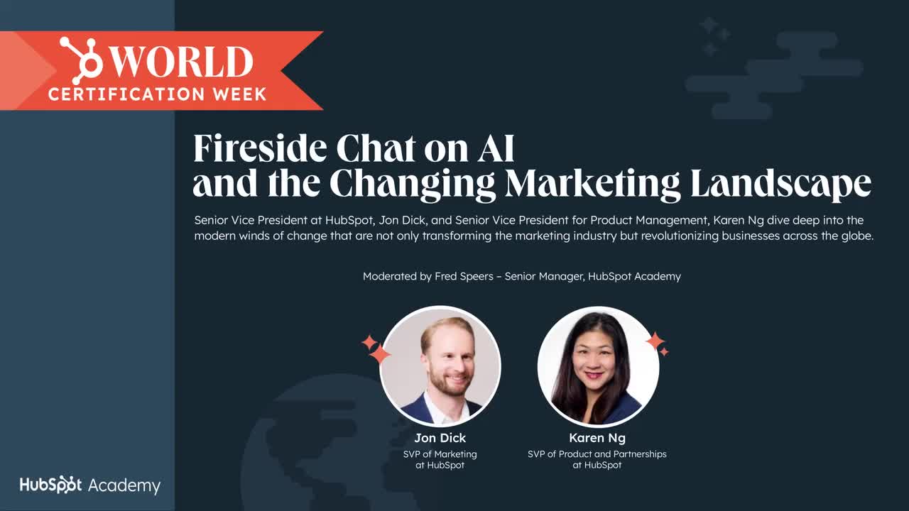 Fireside Chat on AI and the Changing Marketing Landscape